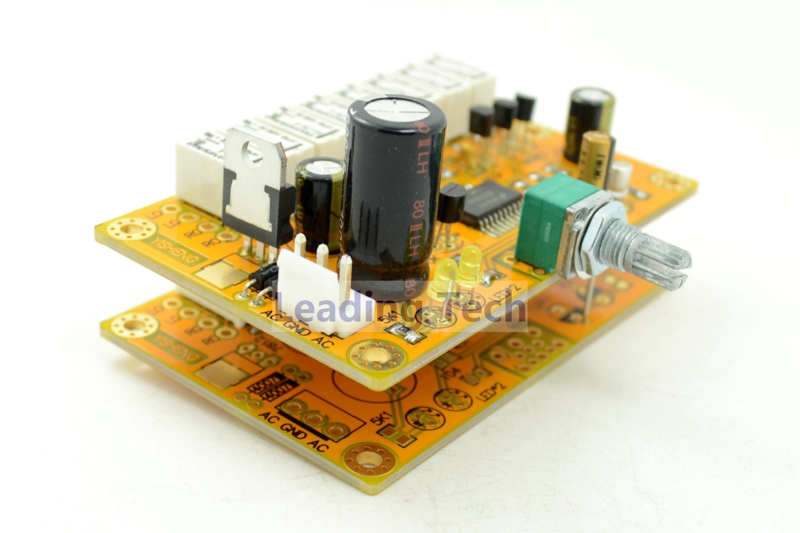 YS HIFI 4-Channel Relay Volume Control Board Potentiometer ALPS AC12V ...