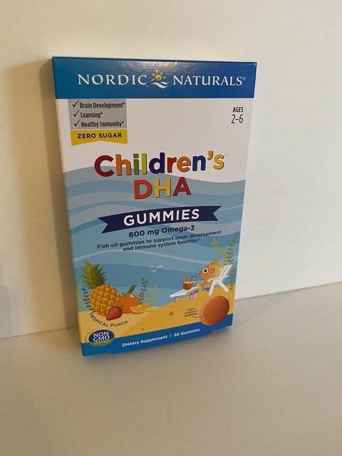 Nordic Naturals Children's DHA Gummies - Tasty Chewable Omega-3s for ...