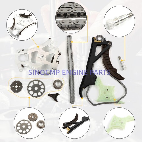 N51 N52 N55 S55 Timing Chain Kit Oil Pump Gear For BMW 335i 435i 535i ...