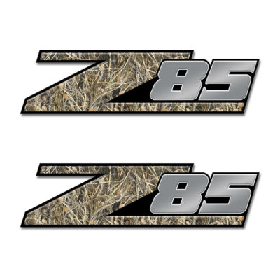Z85 Tall Grass Camo Graphic Decals Truck Bed bedside Grassy Camouflage ...