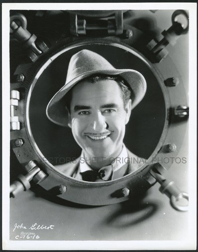 JOHN GILBERT Portrait Framed by PORTHOLE WINDOW Original Vintage 1930s ...