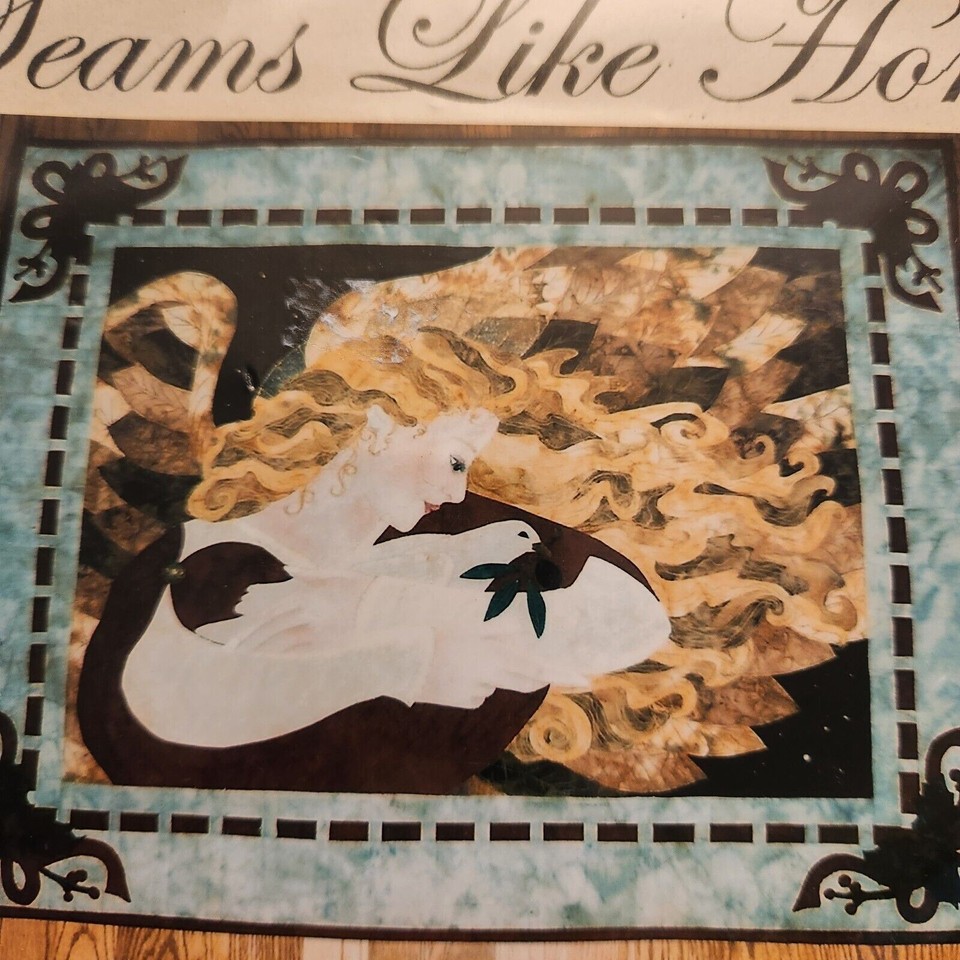 Seams Like Home Peace Angel Wall Quilt Pattern 2465 41 in x 32 in | eBay