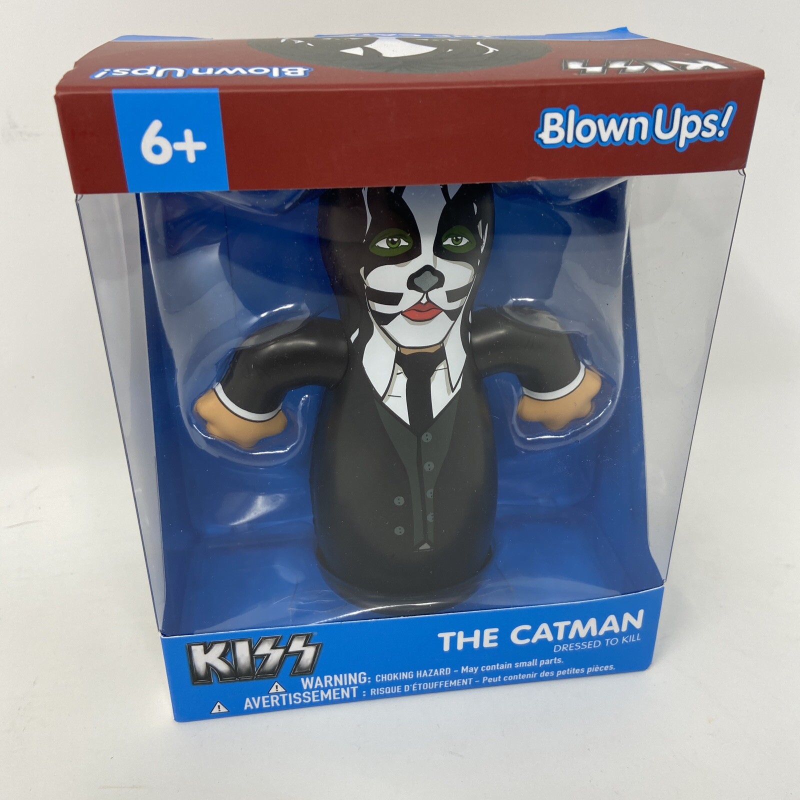 JABBERWOCKY TOYS KISS THE CATMAN Dressed to kill 6' inch BLOWUP figure ...