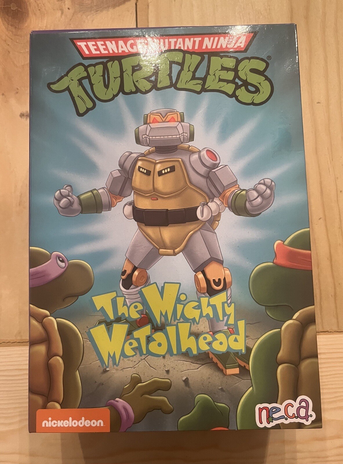 NECA TMNT Cartoon Metalhead The Mighty Metalhead 634482541234| eBay