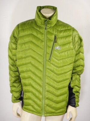 MILLET Men's PINNACLE DOWN JACKET Green 700-Fill Pertex Size LARGE | eBay