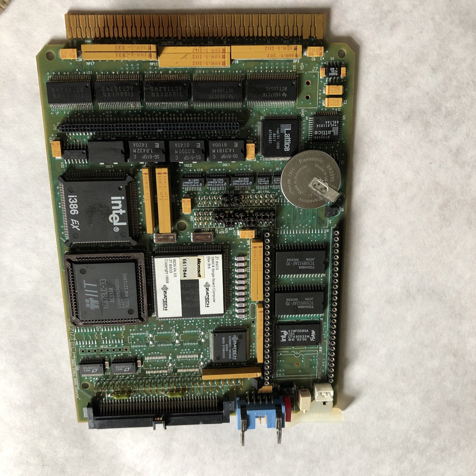 ZIATECH ZT 8903,ZIATECH 386EX SINGLE BOARD COMPUTER,AN | eBay
