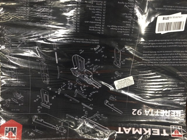 Beretta 92 - M9 Gun Cleaning Mat by TekMat for sale online | eBay