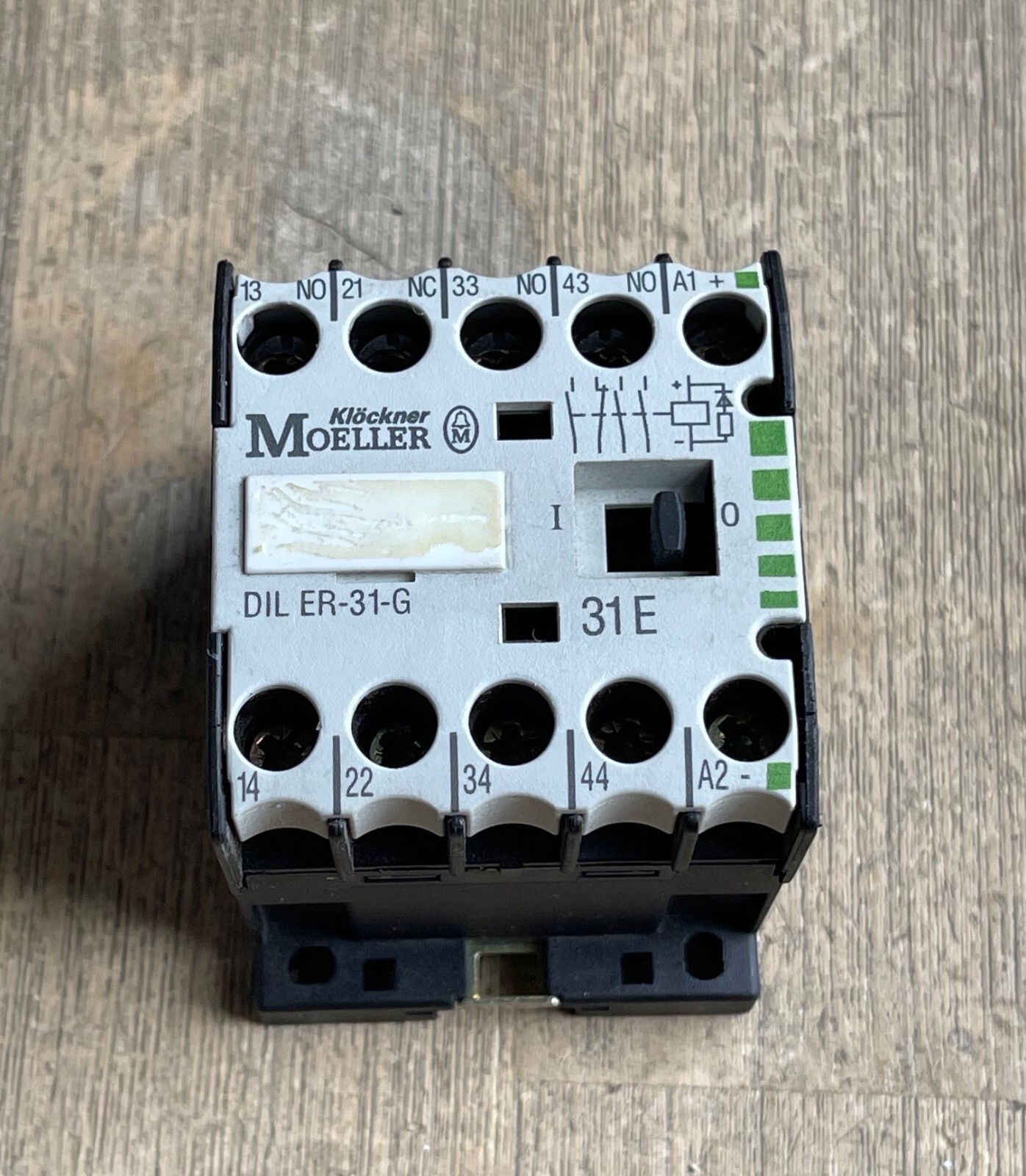KLOCKNER MOELLER DIL ER-31-G 31E CONTACTOR OVEROLAD RELAY | eBay