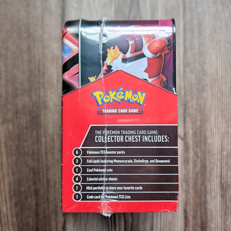 Pokemon Fall 2023 Charizard Collector's Chest Brand New Factory Sealed ...