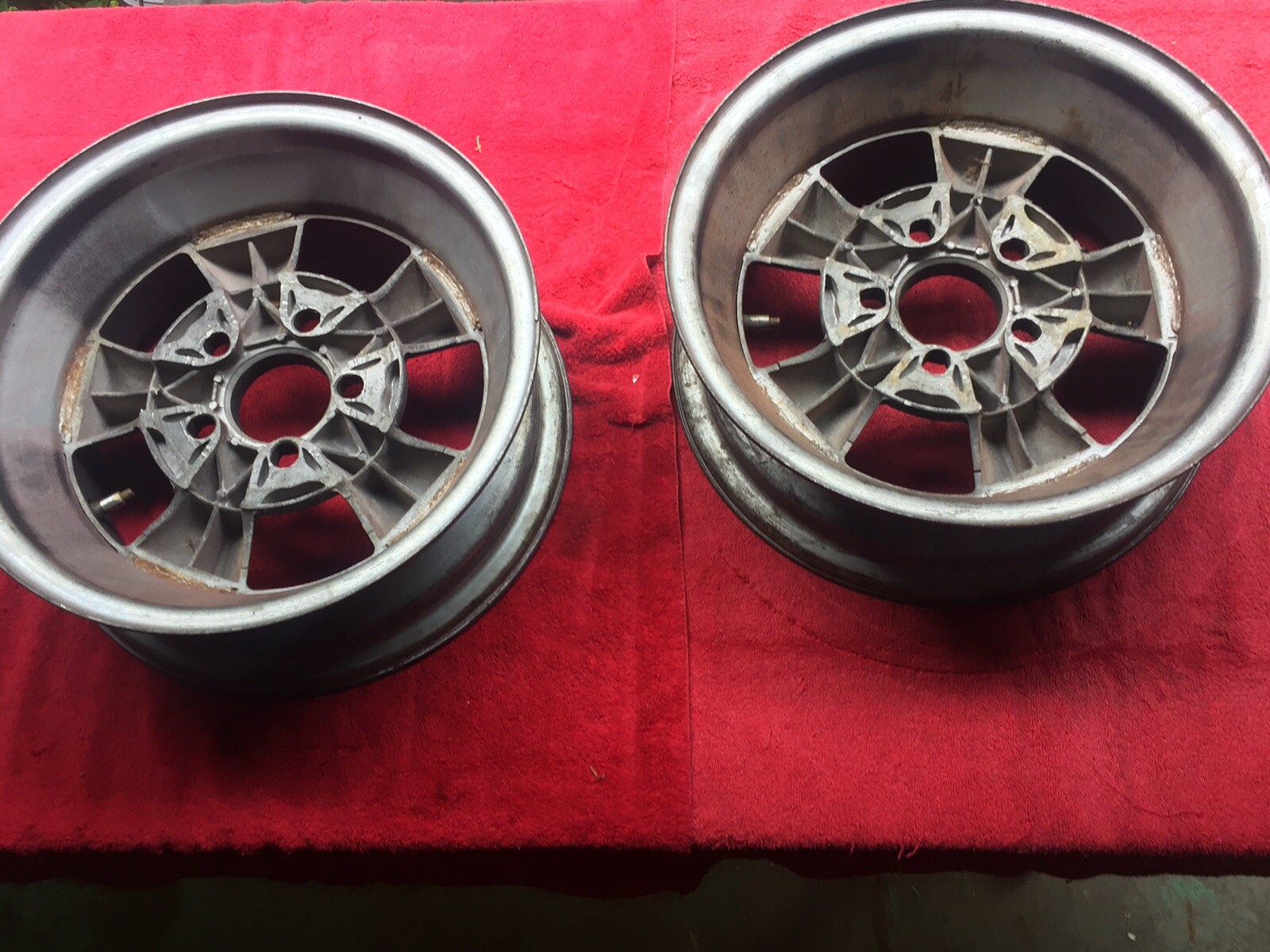 Vintage 1960’s Keystone 15 X 5.5 Torque Thrust 5 Spoke Mag Wheels Hot ...