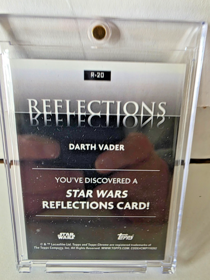 Darth Vader 2025 Topps Star Wars Hyperspace R-20 Reflections 1:1000 ...