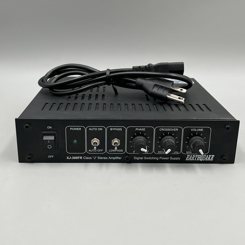 Earthquake Sound XJ-300FR Class J Stereo Amplifier 300W - POWERS ON ...