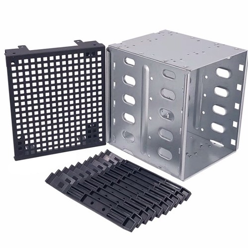 5,25 auf 5 X 3,5 SATA HDD Cage Rack FestplattengehäUse Festplatte7010 ...