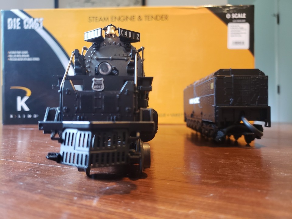 K-Line K3790-4012W O Gauge Union Pacific Big Boy Steam Locomotive ...
