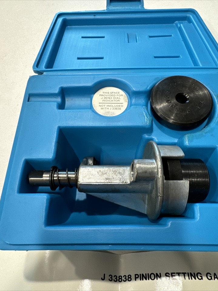 Kent Moore J-33838 Pinion Setting Gauge Tool Kit GM Shim Selector | eBay