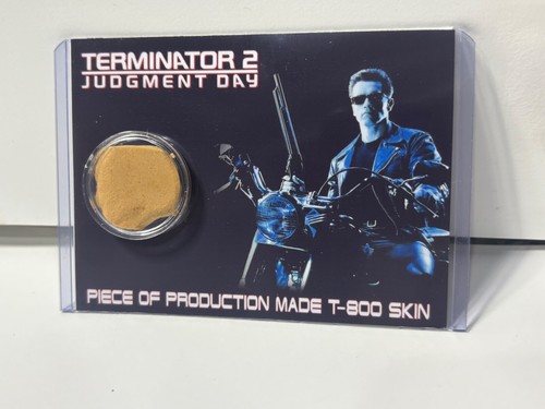 Terminator 2 Movie Prop - T-800 Skin section - Production Prop used | eBay