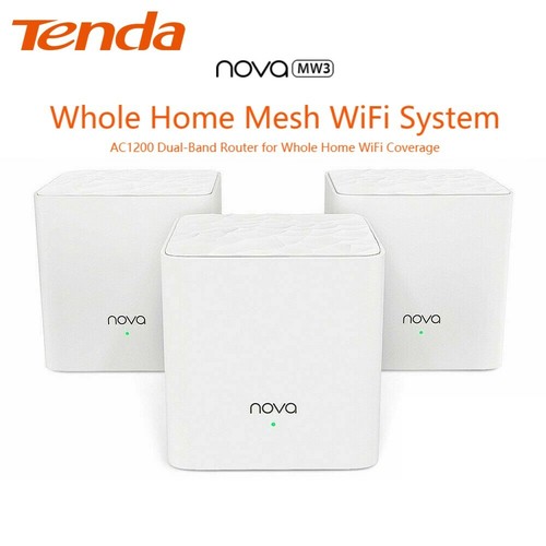Tenda Mesh Nova Home Mesh AC1200 WiFi Extender Dual Band Router ...