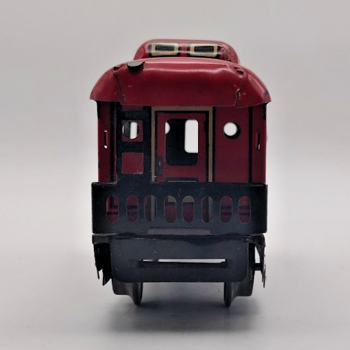 Vintage Metal Stream Line Electric Train and Track Set Steam Type ...