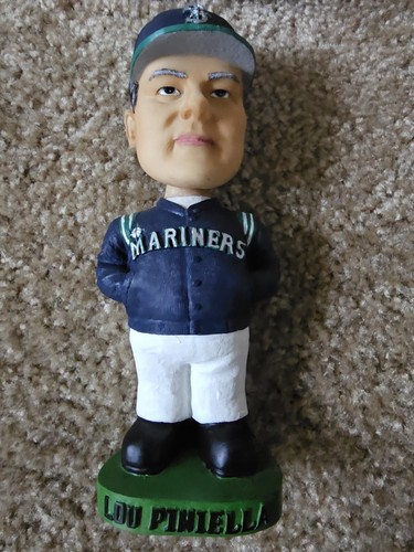 Seattle Mariners Bobbleheads Manager Lou Pinella & Dh/3rd Baseman Edgar ...
