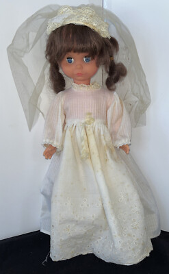 1963 UNEEDA COQUETTE BRIDE non-jointed 16” Doll | eBay