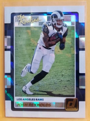 2017 DONRUSS JOSH REYNOLDS RC CARD #32 - THE ROOKIES - LOS ANGELES RAMS ...
