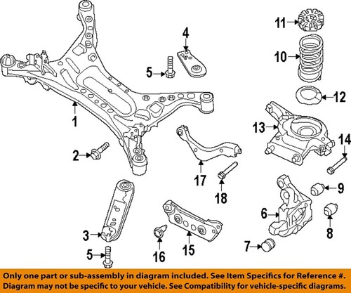 NISSAN OEM 13-25 Altima Suspension Components-Link Rod Inner Bolt ...