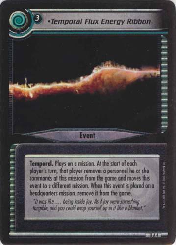 Star Trek 2E: Temporal Flux Energy Ribbon - Archive Foil [Mint/Near ...