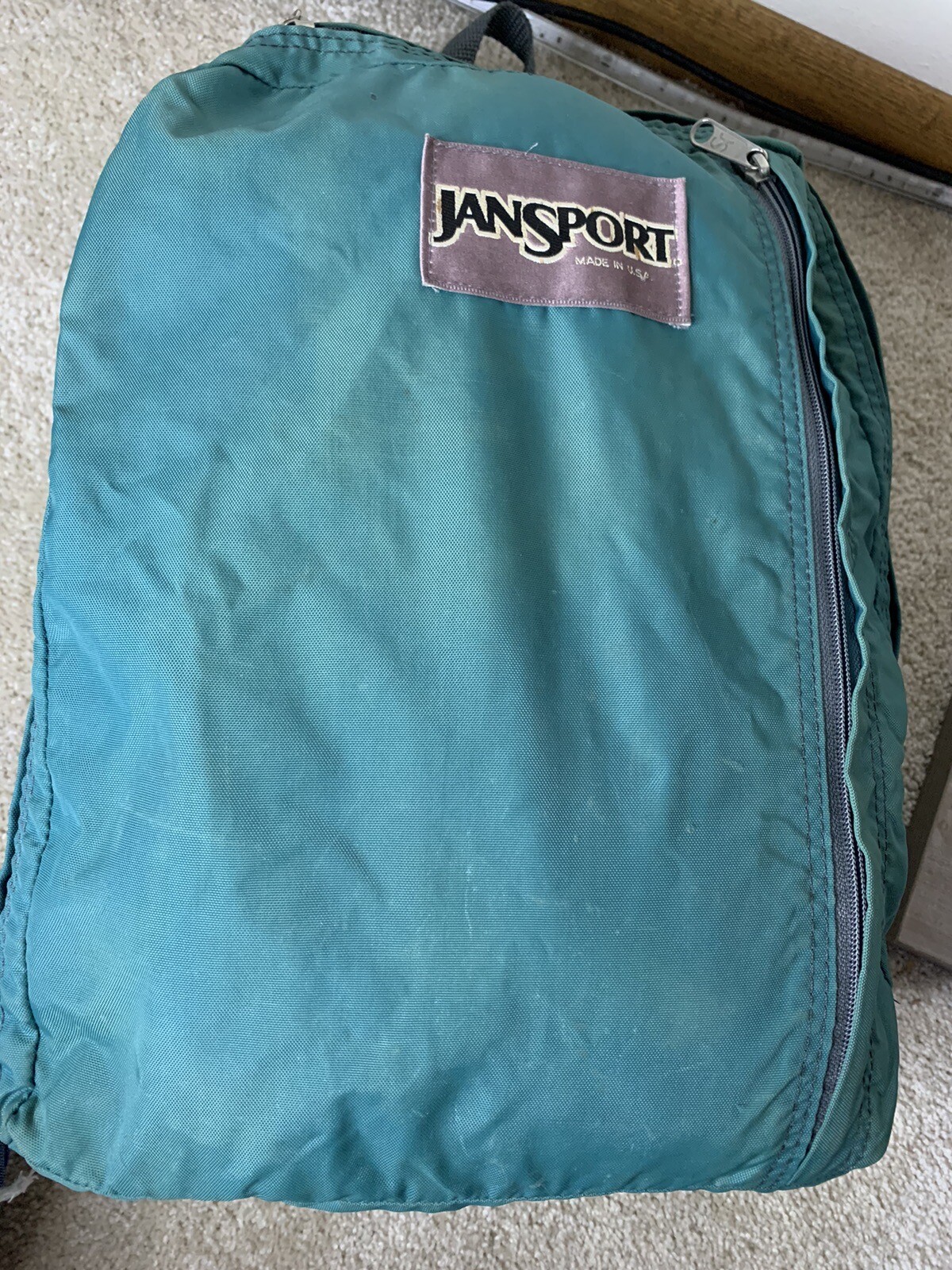 Vintage Jansport Green 70s/80s Nylon Backpack | eBay