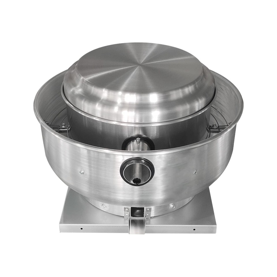 Upblast Exhaust Hood Roof Exhaust Fan For Restaurant Food Truck 800CFM ...