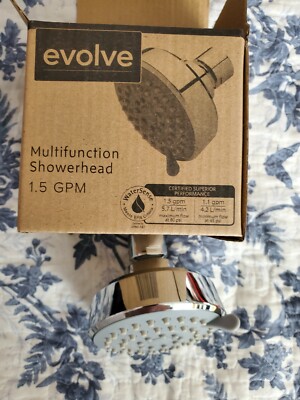 Evolve Multi Function Shower Head 1.5 GPM Chrome EV3020-CP150-SB | eBay