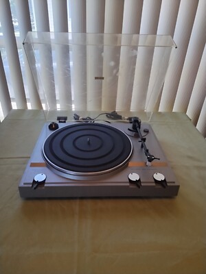 PROJECT/one DR-115 TURNTABLE WORKING BELT DRIVE SEMI AUTO NEW AT CART ...