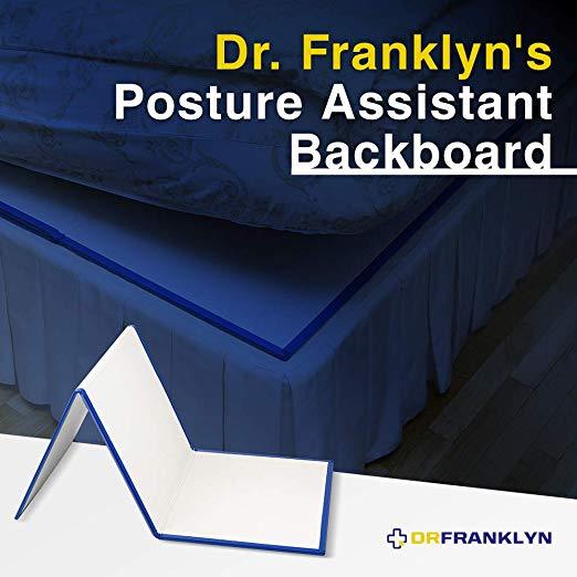 Posture Assistant Backboard Compact Portable Bunkie Board Promotes ...