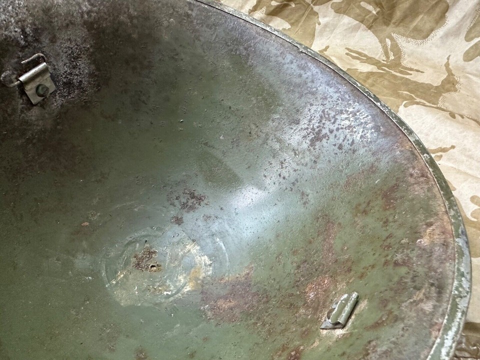 WW2 Mk3 High Rivet Turtle - British / Canadian Army Helmet - Nice ...
