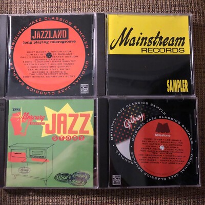 Jazz label samplers 5CD LOT: Mercury, Jazzland, Mainstream, Galaxy | eBay