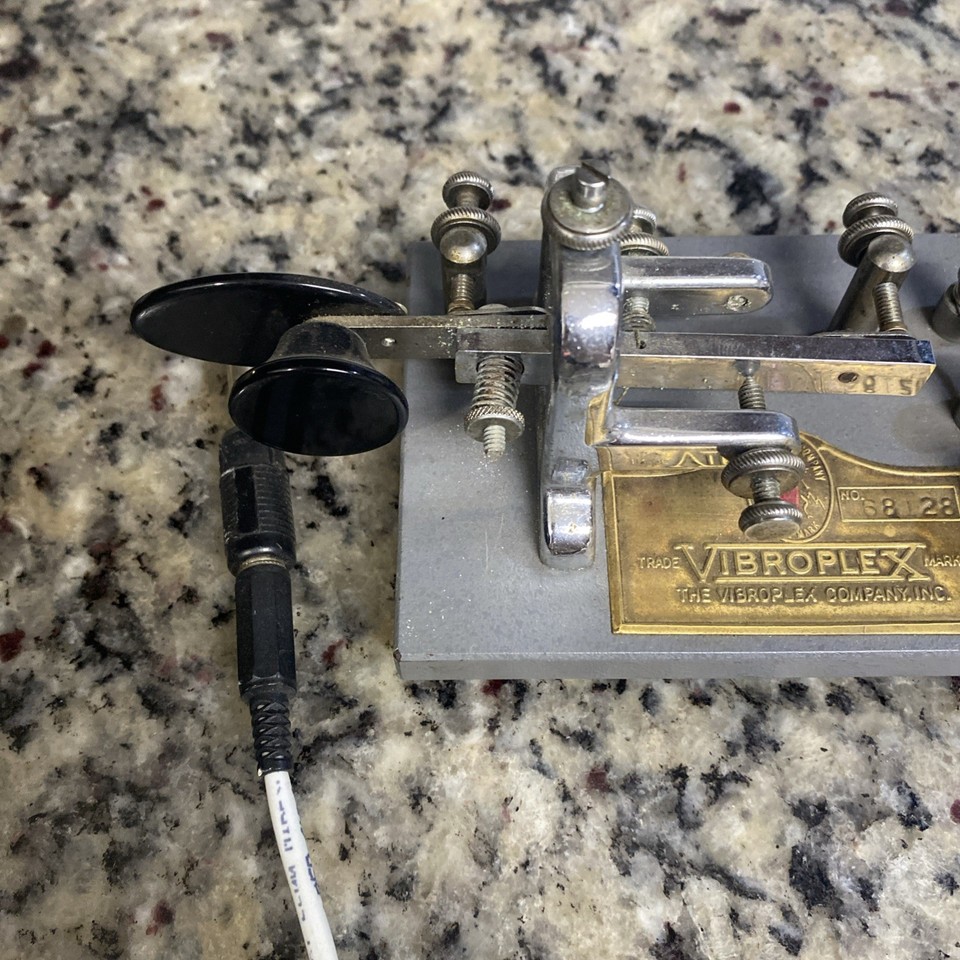 Vibroplex Vibrokeyer Vibro Keyer Standard Ham Radio Morse Code ...