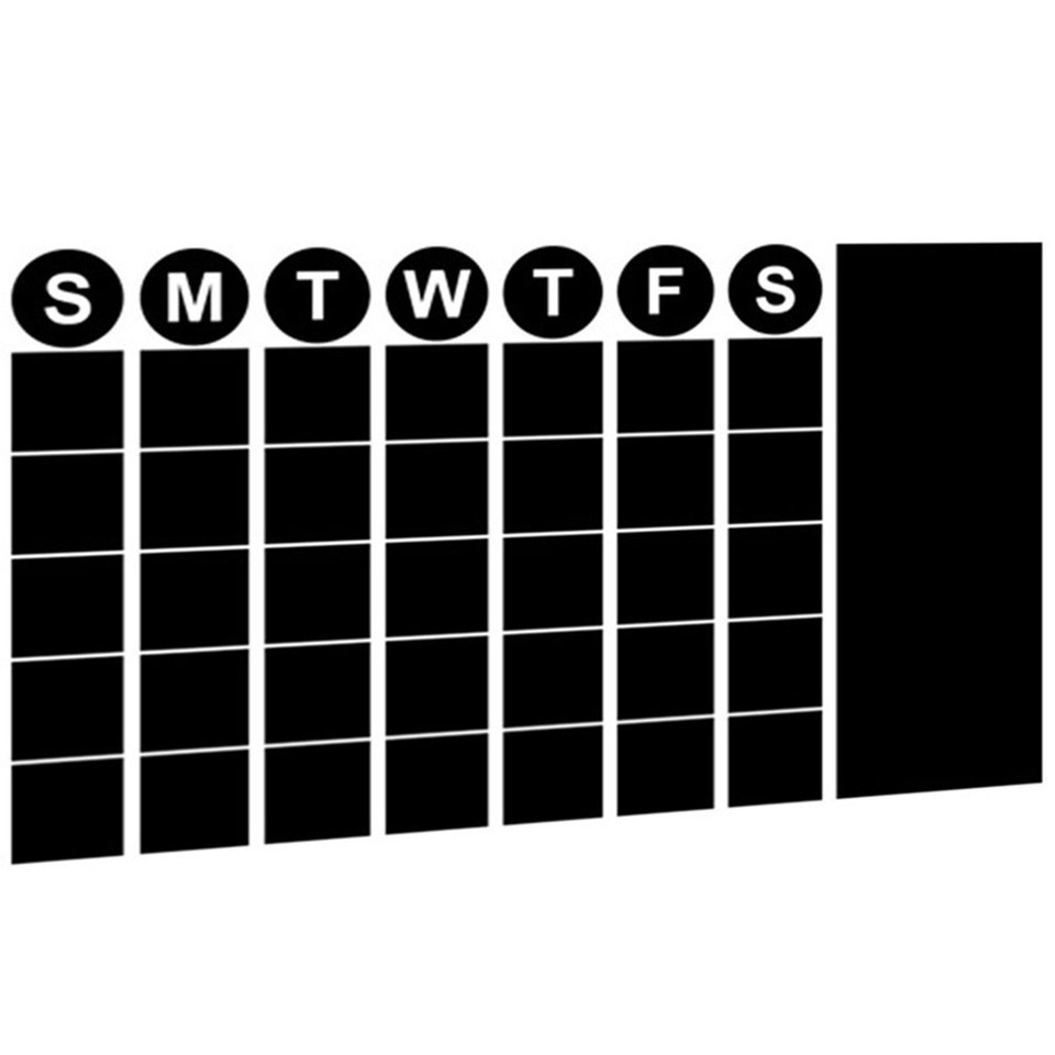 Chalkboard Shape Sticker Blackboard for Plan Adhesive Wall Planning ...