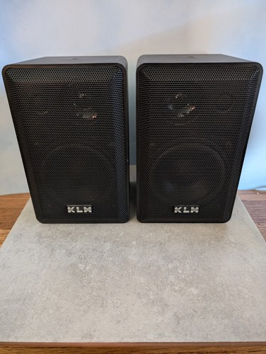 KLH 970A Indoor Outdoor Compact bookshelf Speakers 6 Ohms 40 Watts ...