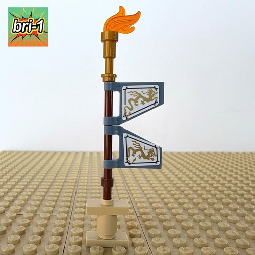 LEGO Ninjago, Possession: Dragon Staff, FLAGS, 70734, MASTER WU DRAGON ...