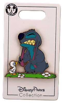 Disney DLP - Stitch and Duck - Today I Feel Exasperated Pin | eBay