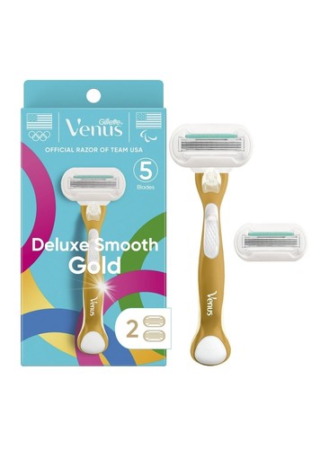 Venus Delux Smooth Gold Razor Set | eBay