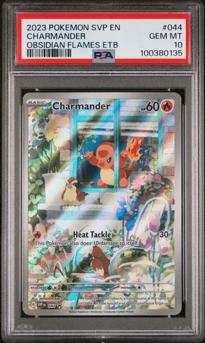 2023 POKEMON SVP EN-SV BLACK STAR PROMO #044 CHARMANDER PSA 10 | eBay