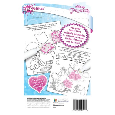 INKredibles Disney Princess Mess Free Activity Kit - Invisible Ink ...