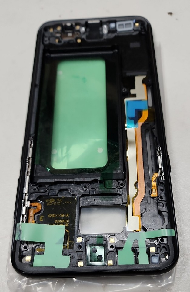 Samsung Galaxy S8+ S8 Plus mid frame bezel Housing Chasis Midnight ...