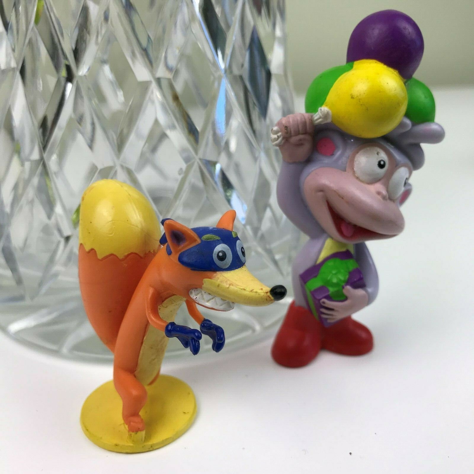 Dora the Explorer Boots the Monkey & Swiper - 2 Small collectable Figures | eBay