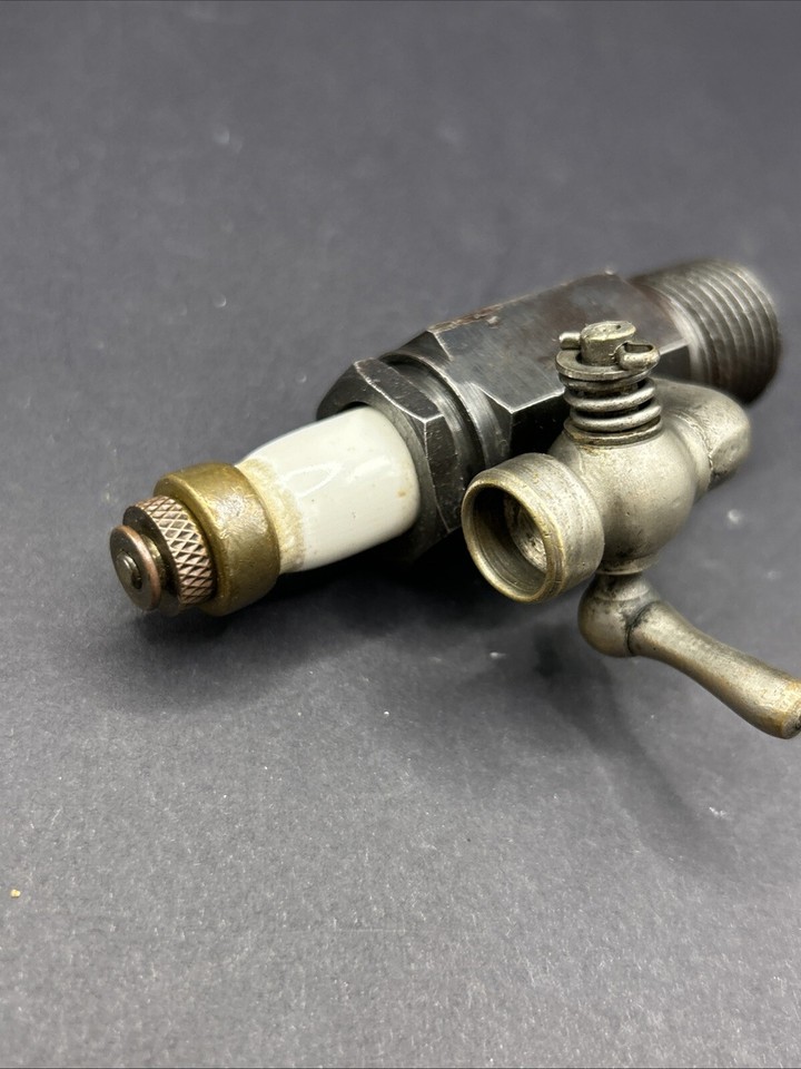 Antique Champion Toledo Primer Spark Plug Priming Spark Plug | eBay