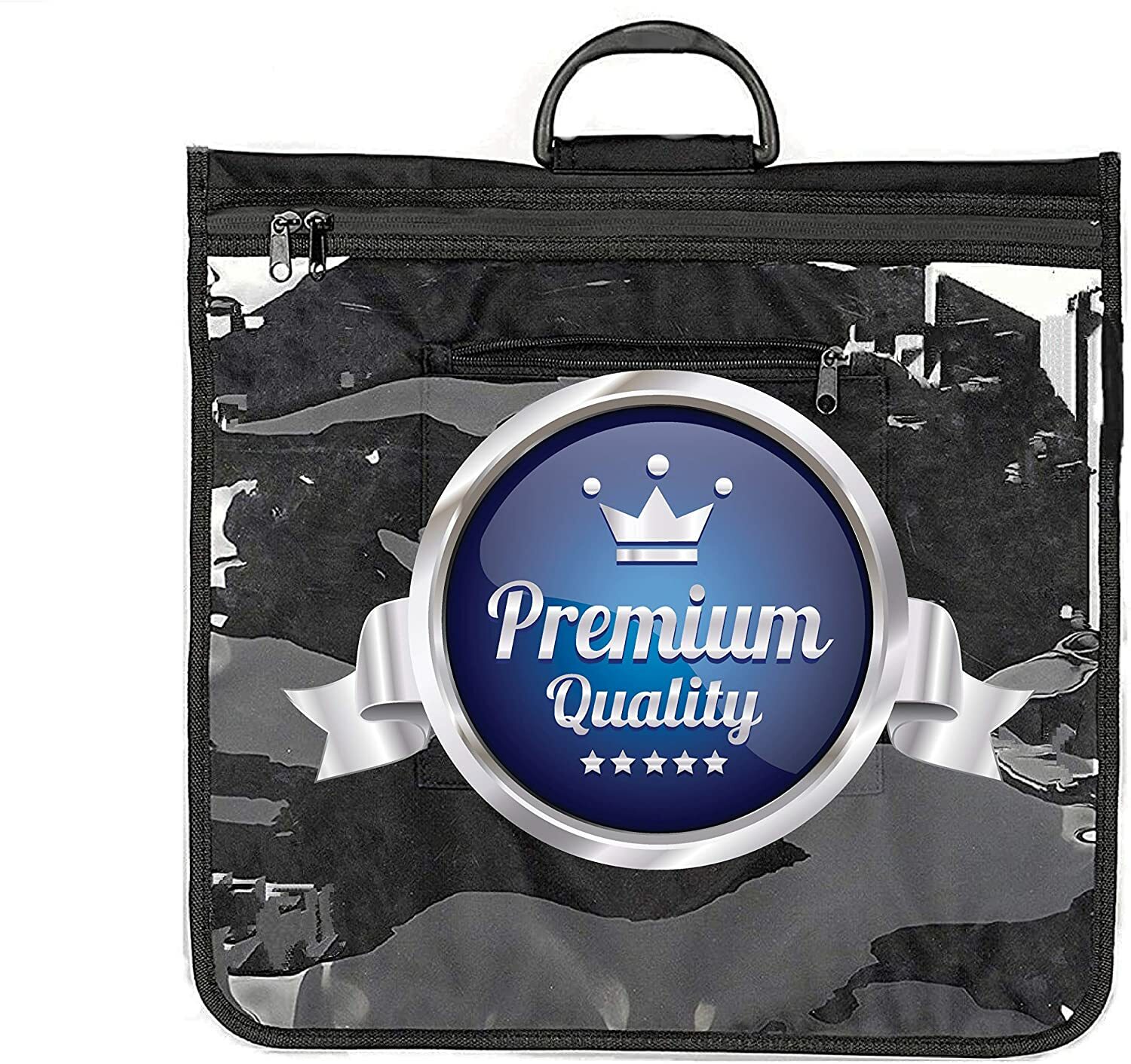 Tallit Tefillin Travel Rain Proof Clear Front Tote Bag Handle shoulder ...