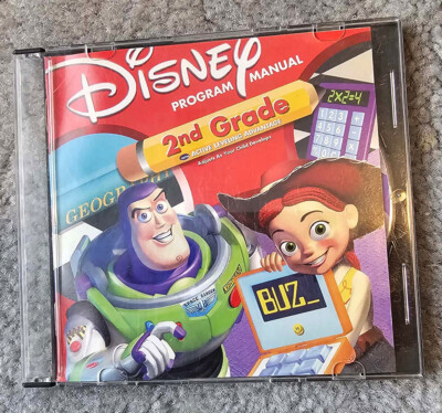 Disney Pixar BUZZ Lightyear 2nd Grade CD-ROM | eBay