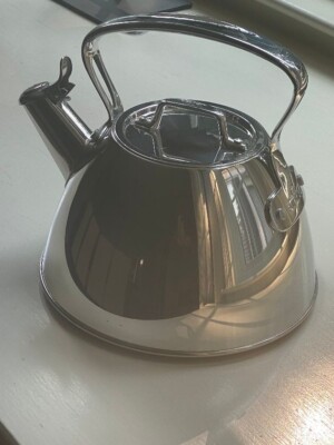 ALL-CLAD STAINLESS STEEL TEA KETTLE-FULL HANDLE- 2 Quart- | eBay