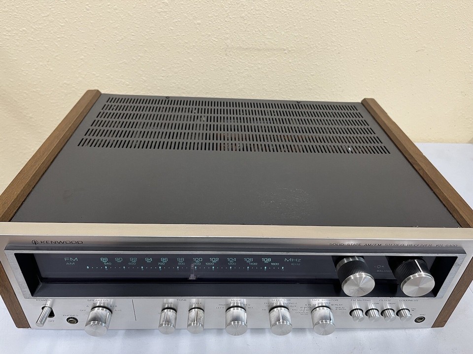 Kenwood KR-6400 Solid State Stereo Receiver TESTED&WORKING/EXC+++ | eBay