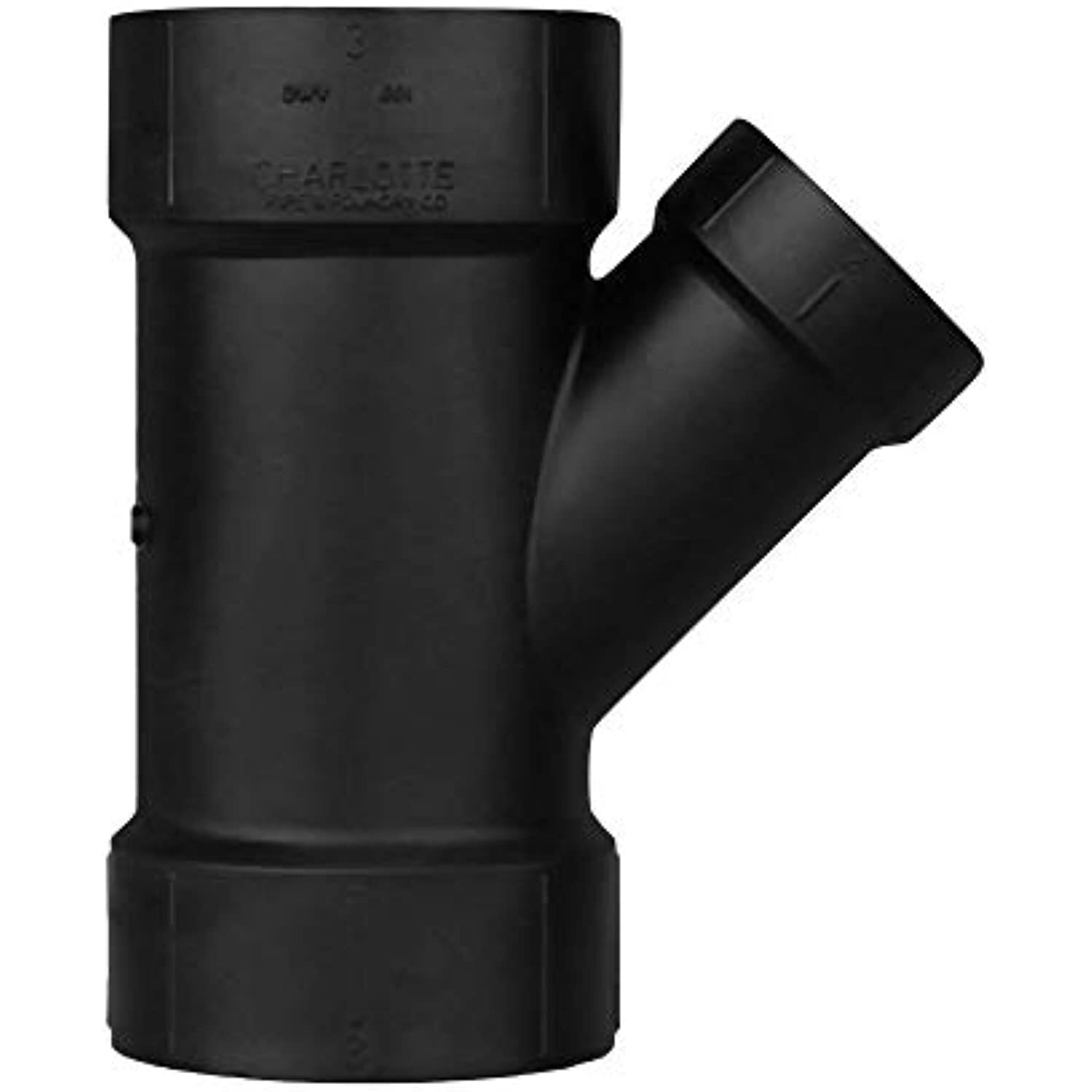 CHARLOTTE PIPE 3X3X2 DWV WYE REDUCING ALL HUB DWV (DRAIN, WASTE AND ...